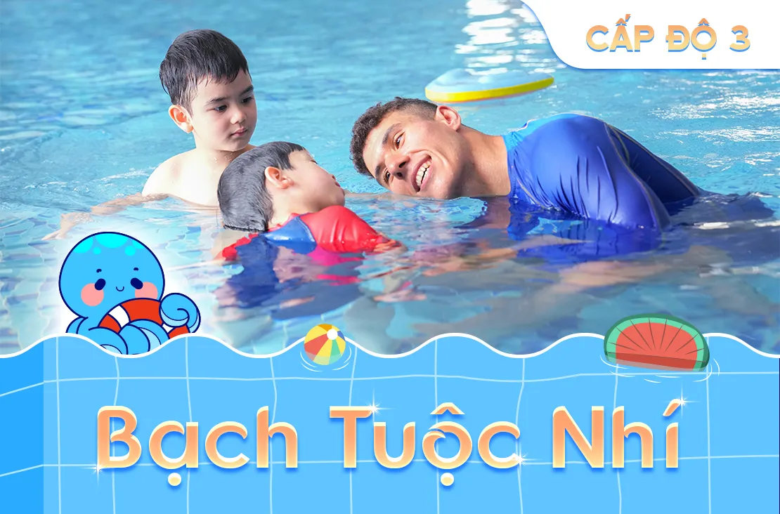 Octopool Swim School- Trường bơi sinh tồn chuẩn Mỹ - Octopool Swim School